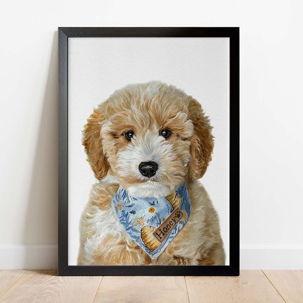 Hand Painted Dog Portraits